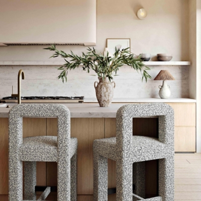 Click here for TOV Furniture Hazel Counter Height Bar Stool  Gray prices