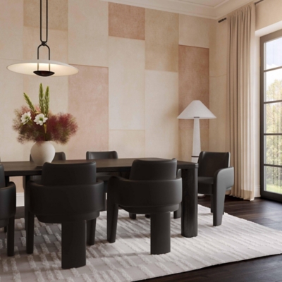 Click here for TOV Furniture Leo Dining Chair  Black prices