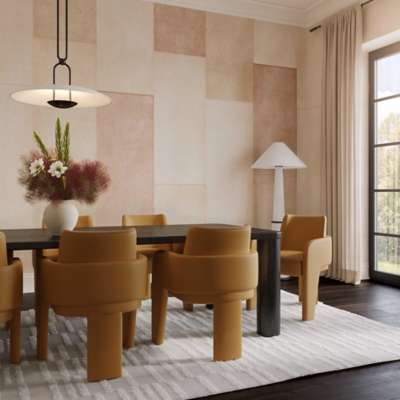 Click here for TOV Furniture Leo Dining Chair  Tan prices