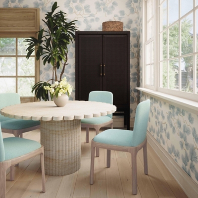 Click here for TOV Furniture Rebecca Dining Chair  Light Blue prices