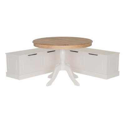 Linon Landin Corner Nook Dining Set | Ashley