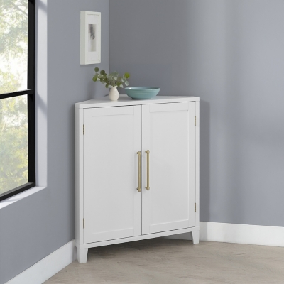 Click here for Crosley Furniture Roarke 1 Piece Corner Pantry  Wh... prices