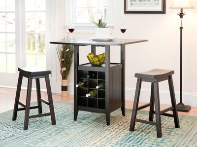Click here for Safavieh Casey Pub Table and 2 Barstools  Espresso prices