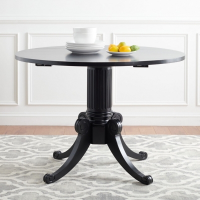 Click here for Safavieh Forest Drop Leaf Dining Table  Black prices