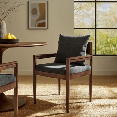 Click here for Modway Remington Dining Armchair  Charcoal prices