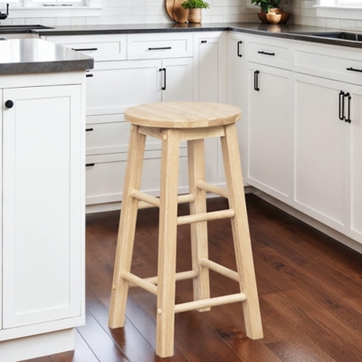 Click here for Linon Cyrus Counter Height Bar Stool  Unfinished prices
