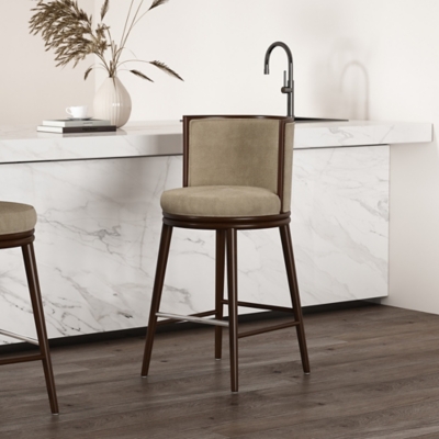 Click here for Manhattan Comfort Evalyn Bar Height Bar Stool  Nat... prices