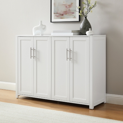 Click here for Crosley Furniture Savannah Rectangle Sideboard  Wh... prices