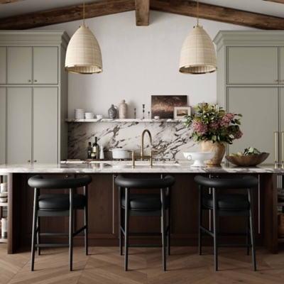 Click here for TOV Furniture Counter Height Bar Stool  Black prices