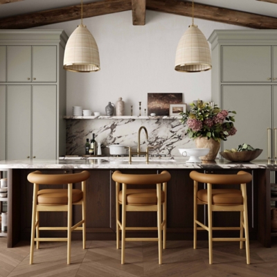 Click here for TOV Furniture Counter Height Bar Stool  Cognac prices