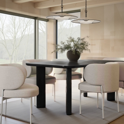 Click here for TOV Furniture Maureen Dining Chair  Cream prices