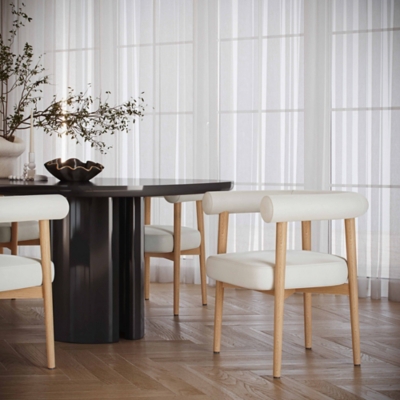 Click here for TOV Furniture Spara Dining Chair  White prices