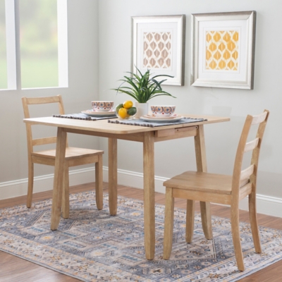Click here for Linon Brendan Dining Table and 2 Chairs  Natural/B... prices