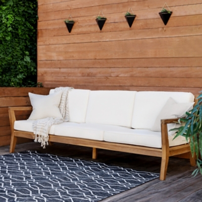 Click here for Linon Cary Outdoor Sofa  Natural prices