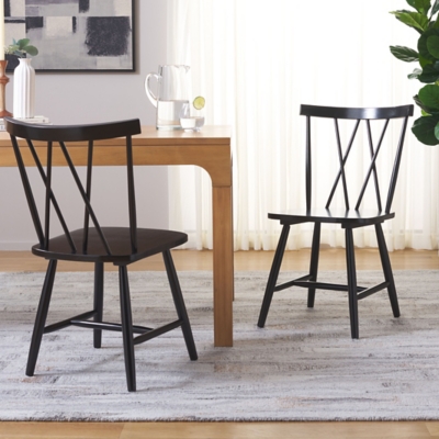 Click here for Safavieh Tayten Dining Chair (Set of 2)  Black prices