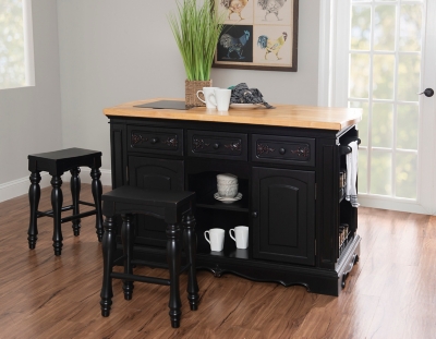 Click here for Linon Posey Kitchen Island  Black prices