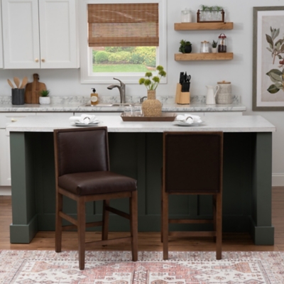 Click here for Linon Bobbi Counter Height Bar Stool (Set of 2)  B... prices