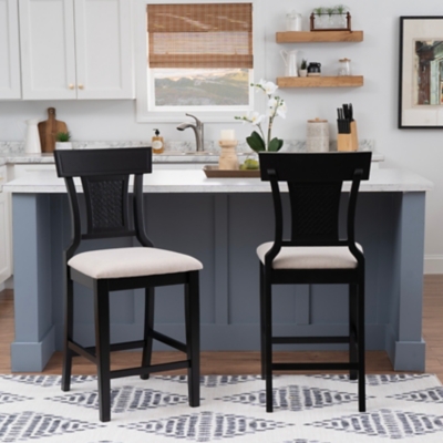 Click here for Linon Lina Counter Height Barstool  Black prices