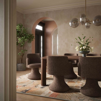 Click here for TOV Furniture Jeffree Dining Chair  Chocolate Brow... prices