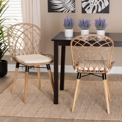 Click here for Bali & Pari Sabelle Openwork Backrest Dining Chair... prices
