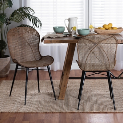 Click here for Bali & Pari Sabelle Dining Chair (Set of 2)  Light... prices