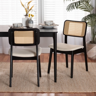 Click here for Baxton Studio Dannon Dining Chair (Set of 2)  Crea... prices