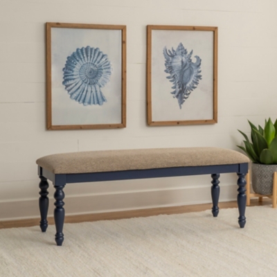 Click here for Linon 17 Dining Bench  Navy prices