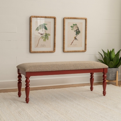 Click here for Linon 17 Dining Bench  Red prices
