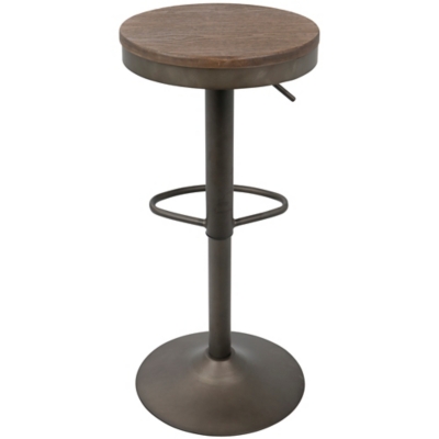 Dakota Adjustable Height Bar Stool Set | Ashley
