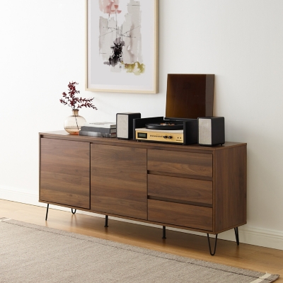 Click here for Crosley Furniture Teagan Sideboard  Brown Oak prices