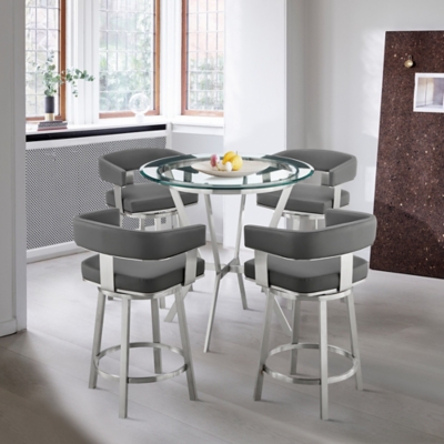 Click here for Naomi and Lorin Counter Height Dining Table and 4... prices