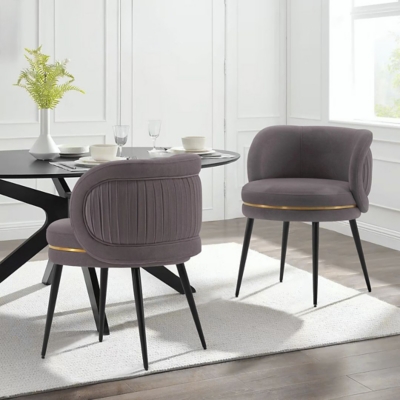 Click here for Kaya Dining Chair (Set of 2)  Gray prices