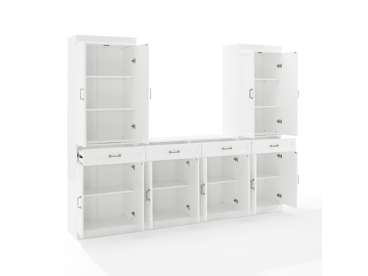 Ashley Furniture Kitchen Pantry Savannah 2Pc Pantry Set | Ashley