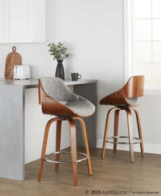 Click here for LumiSource Fabrizzi Adjustable Barstool (Set of 2)... prices