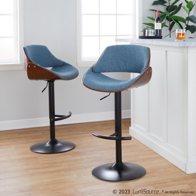 Click here for LumiSource Fabrizzi Adjustable Barstool (Set of 2)... prices