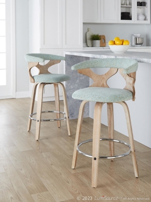 Click here for LumiSource Gardenia Counter Stool (Set of 2)  Sage... prices