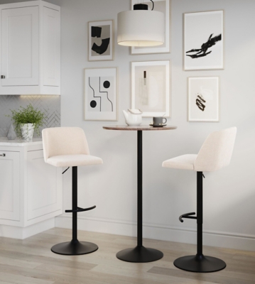 Click here for LumiSource Toriano Adjustable Barstool (Set of 2)... prices