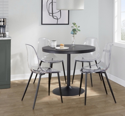 Click here for LumiSource Dakota Clara Dining Table and 4 Chairs... prices
