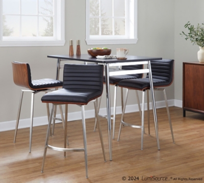 Click here for LumiSource Marcel Mason Counter Height Dining Tabl... prices