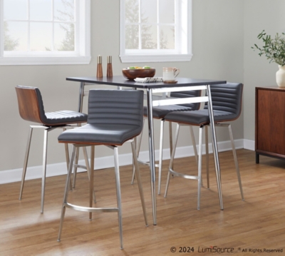Click here for LumiSource Marcel Mason Counter Height Dining Tabl... prices