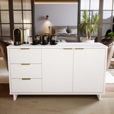 Click here for Manhattan Comfort Granville Sideboard  White prices