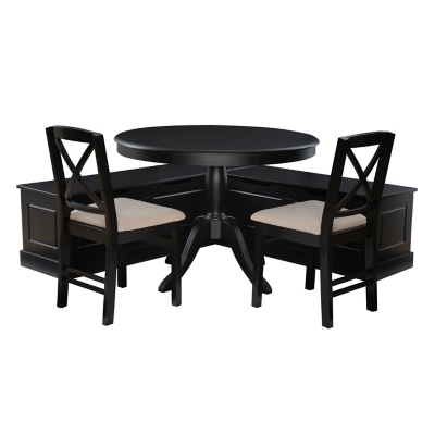 Linon Landin Torino Pedestal Breakfast Nook | Ashley