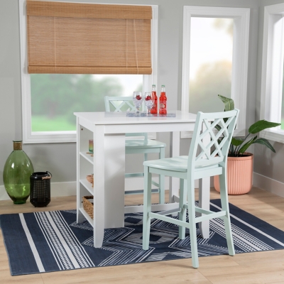 Click here for Linon Kolt Counter Height Dining Table and 2 Barst... prices