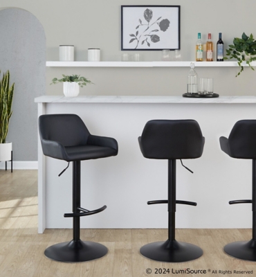 Click here for LumiSource Daniella Bar Height Bar Stool (Set of 2... prices