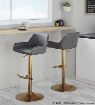 Click here for LumiSource Daniella Bar Height Bar Stool (Set of 2... prices