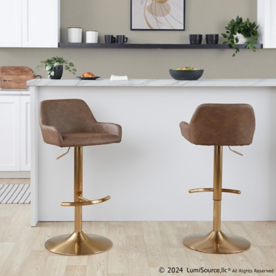Click here for LumiSource Daniella Bar Height Bar Stool (Set of 2... prices