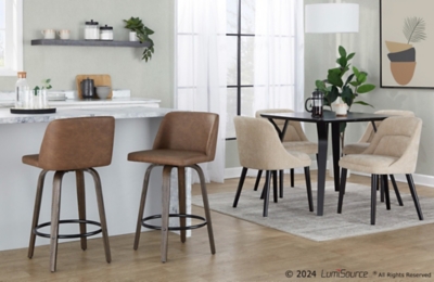 Click here for LumiSource Tintori Counter Height Bar Stool (Set o... prices