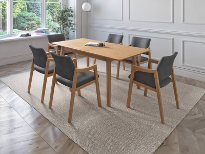 Click here for Midtown Concept Cindora Dining Table and 6 Chairs... prices