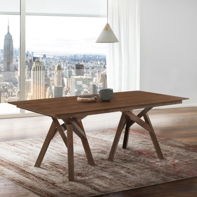 Click here for Armen Living Cortina Dining Table  Walnut prices