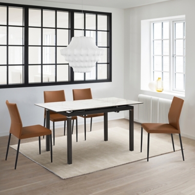 Click here for Armen Living Giana and Kash Extendable Dining Tabl... prices